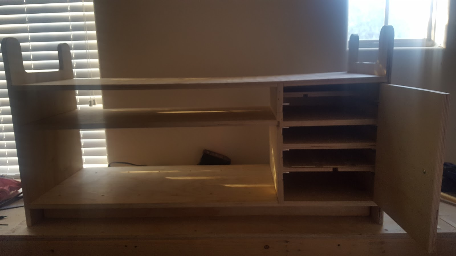 Storage: A Cabinet Under The ShopSmith, Part 2 ~ Learning Woodworking ...
