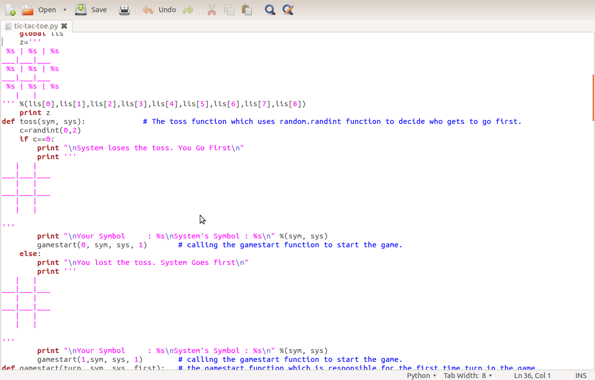 Python Palace Tic Tac Toe Game Program With Python