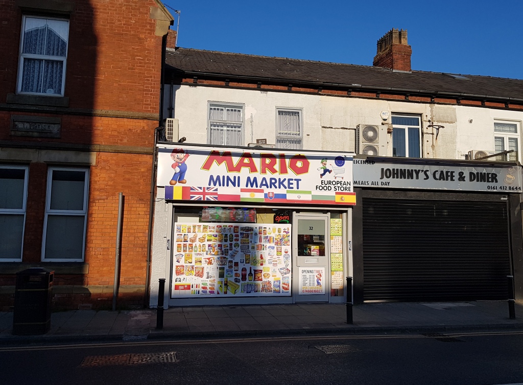 The Ham and Egger Files: Mario Mini Market in Reddish, Stockport