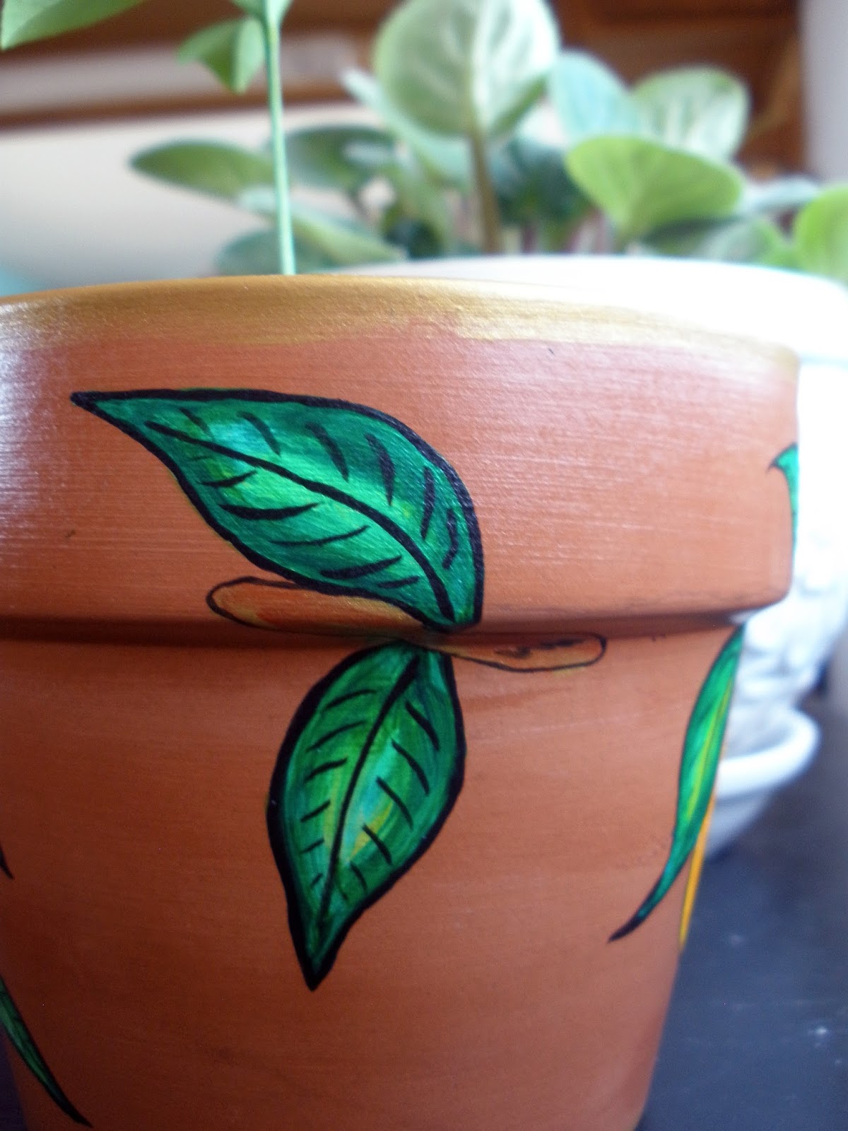 Colorfull Creations: Lemon Theme Flower Pot DIY