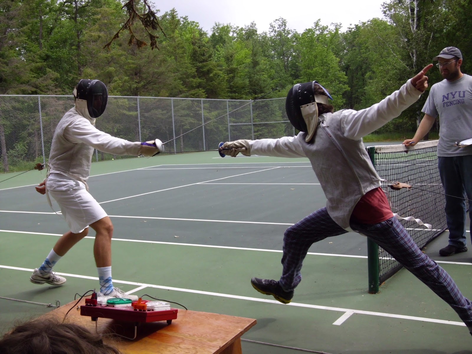 Camp Chippewa for Boys: The 2013 First Session Fencing Tournament