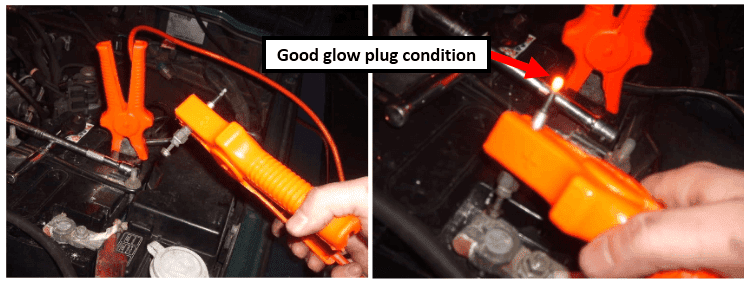 How to test a glow plug