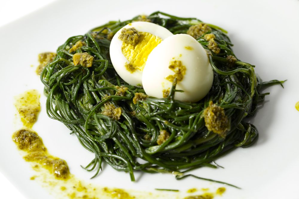 In cucina con Roberta: Nidi di Agretti in salsa verde
