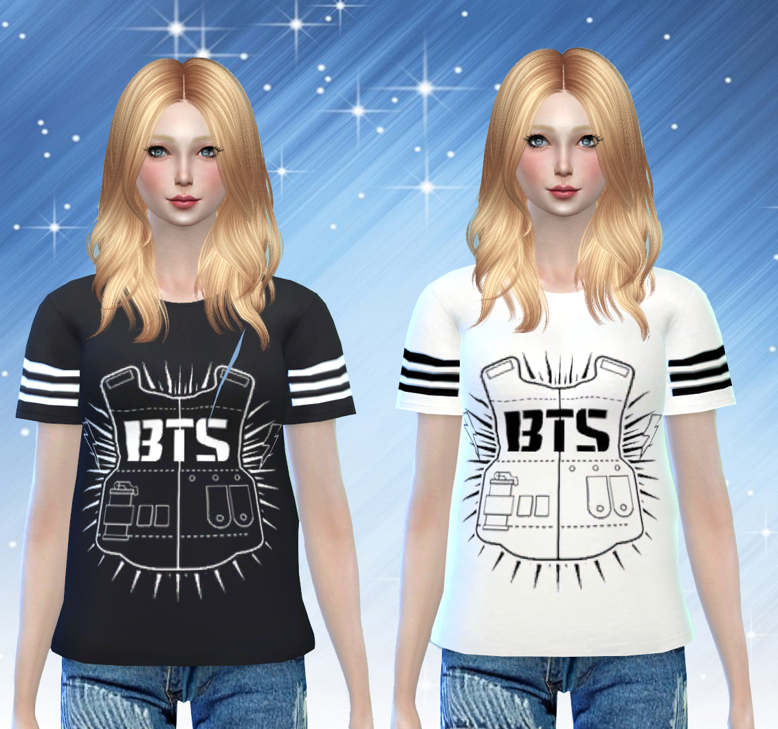 Sims 4 bts clothes cc - frosdrex