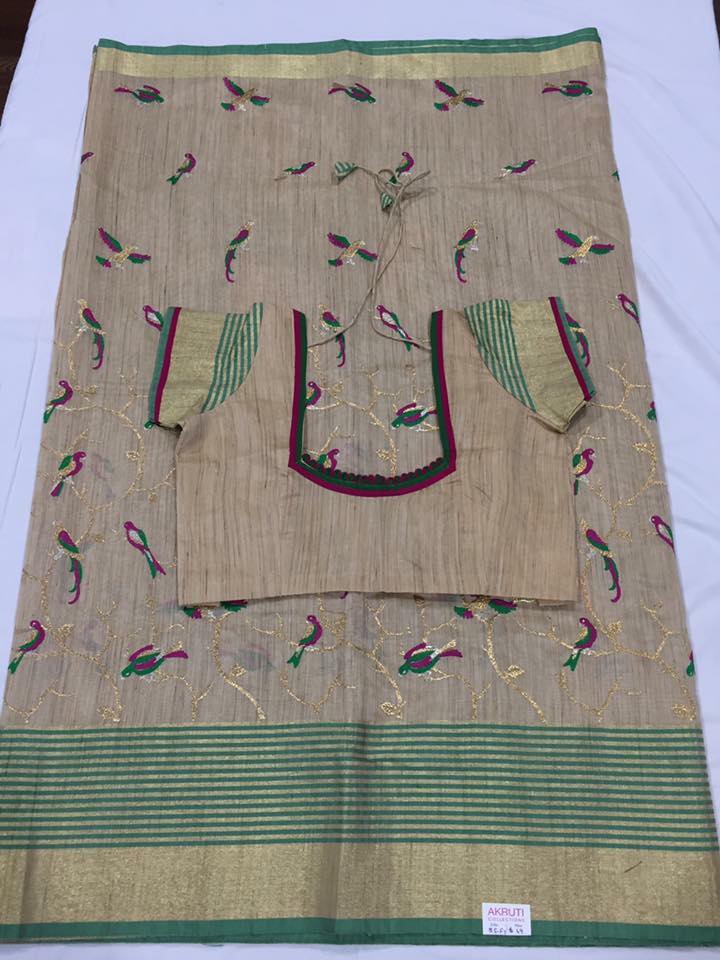 LATEST SOUTH INDIAN DESIGNER SAREE AND BLOUSE NECK DESIGNS COLLECTIONS ...