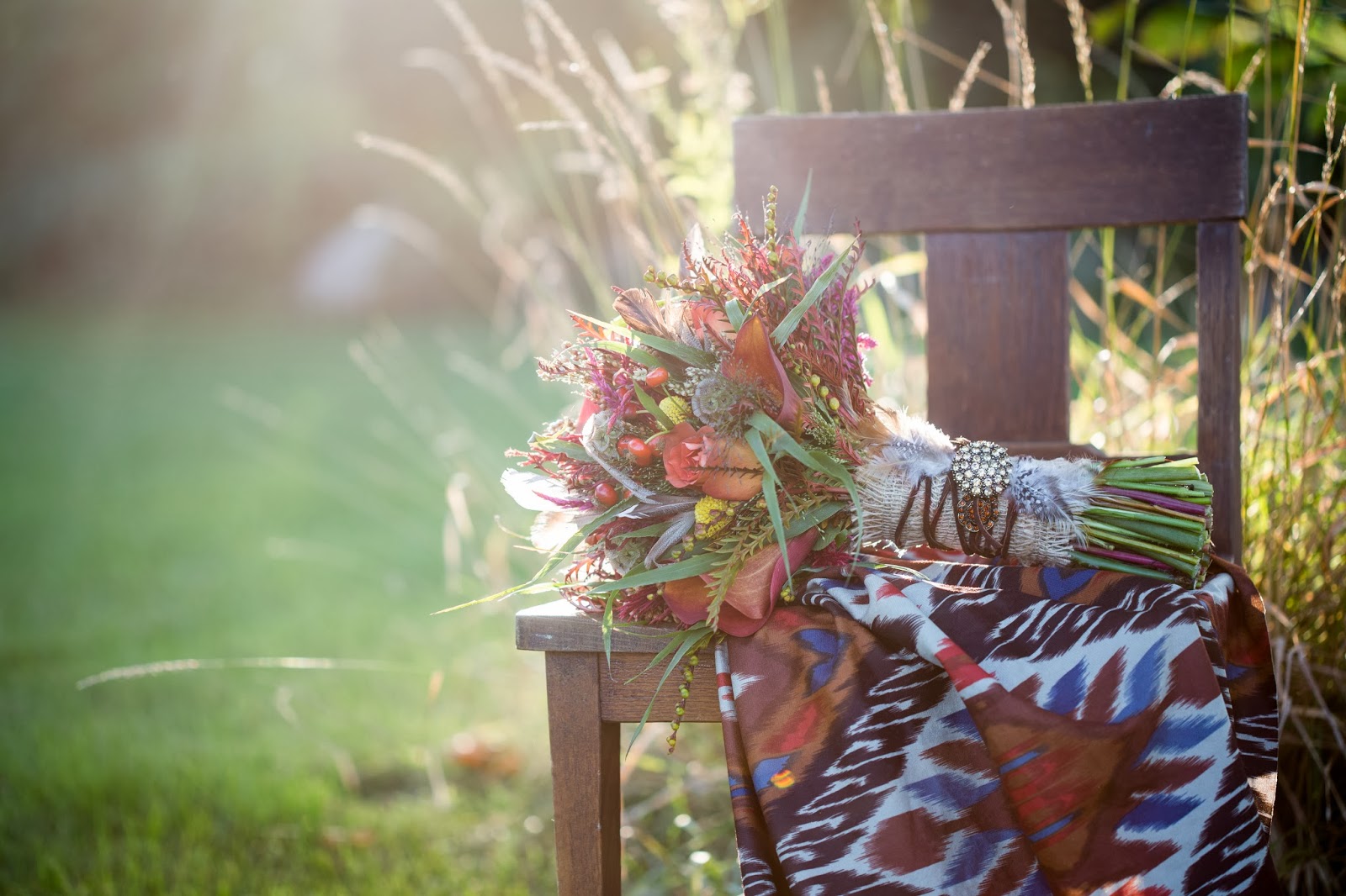 Ashley Thunder Events: Rustic, Bohemian, Earthy: Fall Bouquet : Thode ...