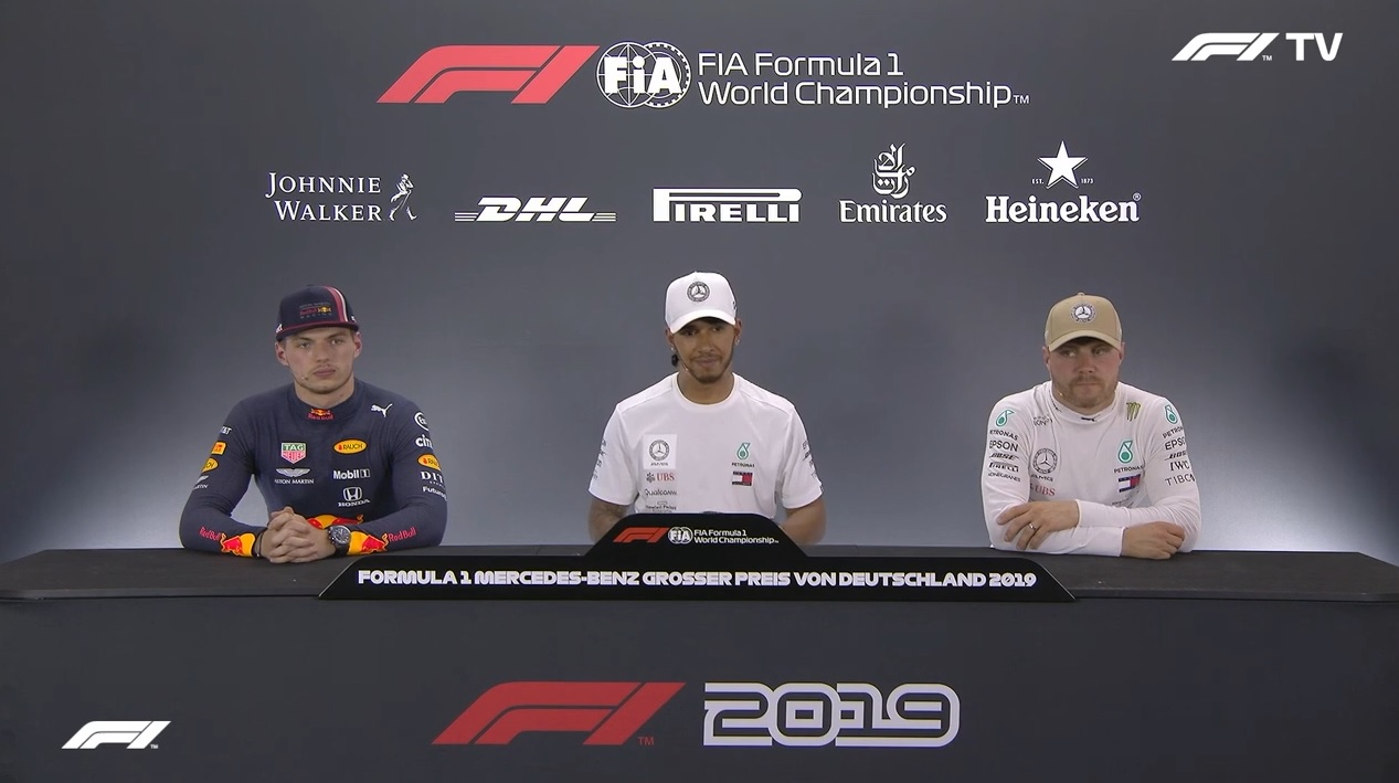F1 2019 German GP - Post-Qualifying Press Conference