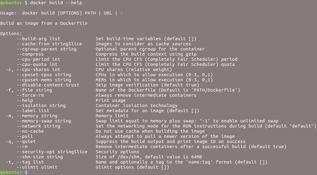 Docker Commands Docker Build