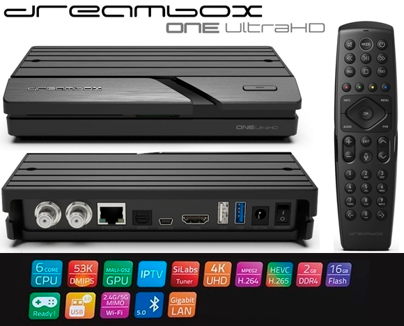 The new Dreambox One Ultra HD & Dreambox Play - mysatbox.tv