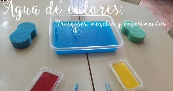 Agua de colores