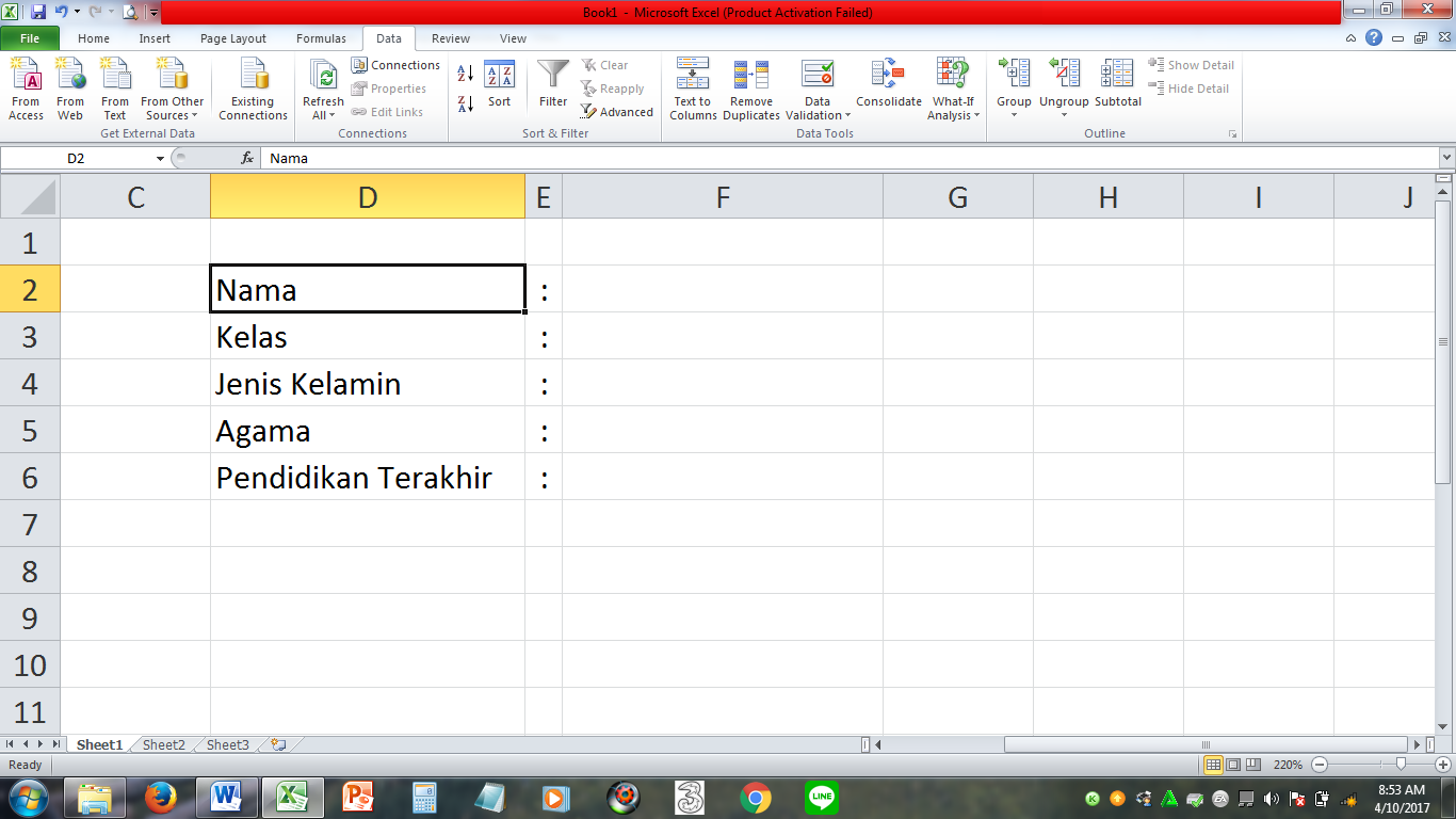 Afifah Cara Membuat Drop down List Pada Ms Excel afifah-cara-membuat-drop-down-list-pada-ms-excel