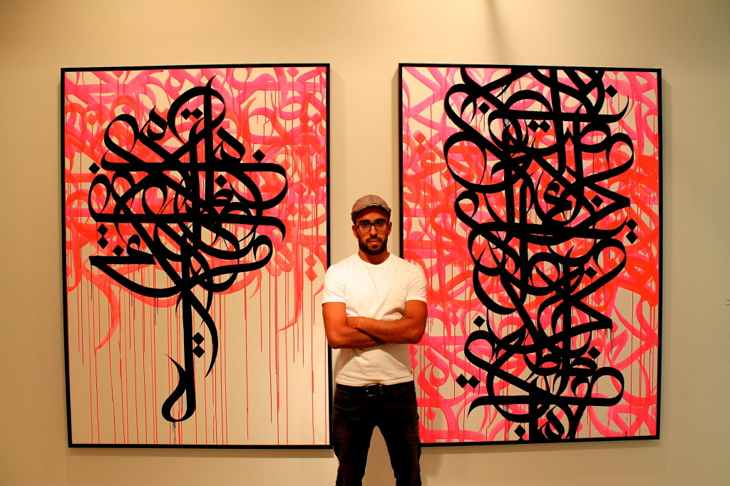 Artist eL Seed: "If one wants to see the light of the sun, he must wipe ...