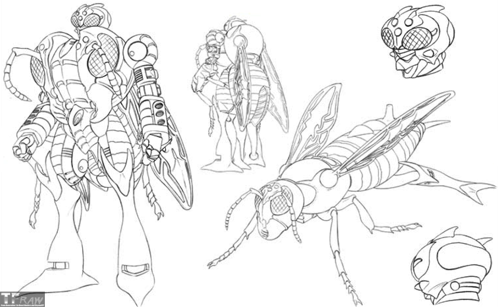 Beast Wars Character Designs