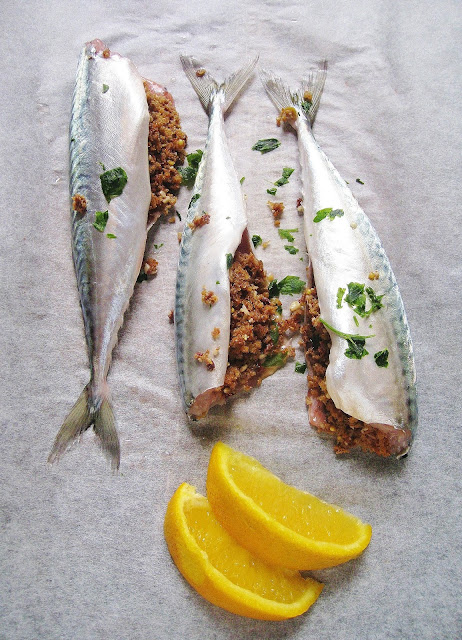 Sgombri Farciti al Forno con Salsa all’Arancia. Mantra in cucina ...