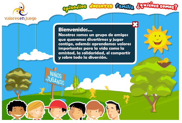 Etica y Valores: Juegos interactivos sobre los valores