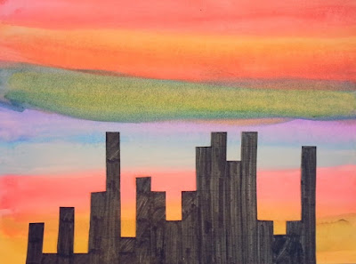 a faithful attempt: Pi (π) City Skyline