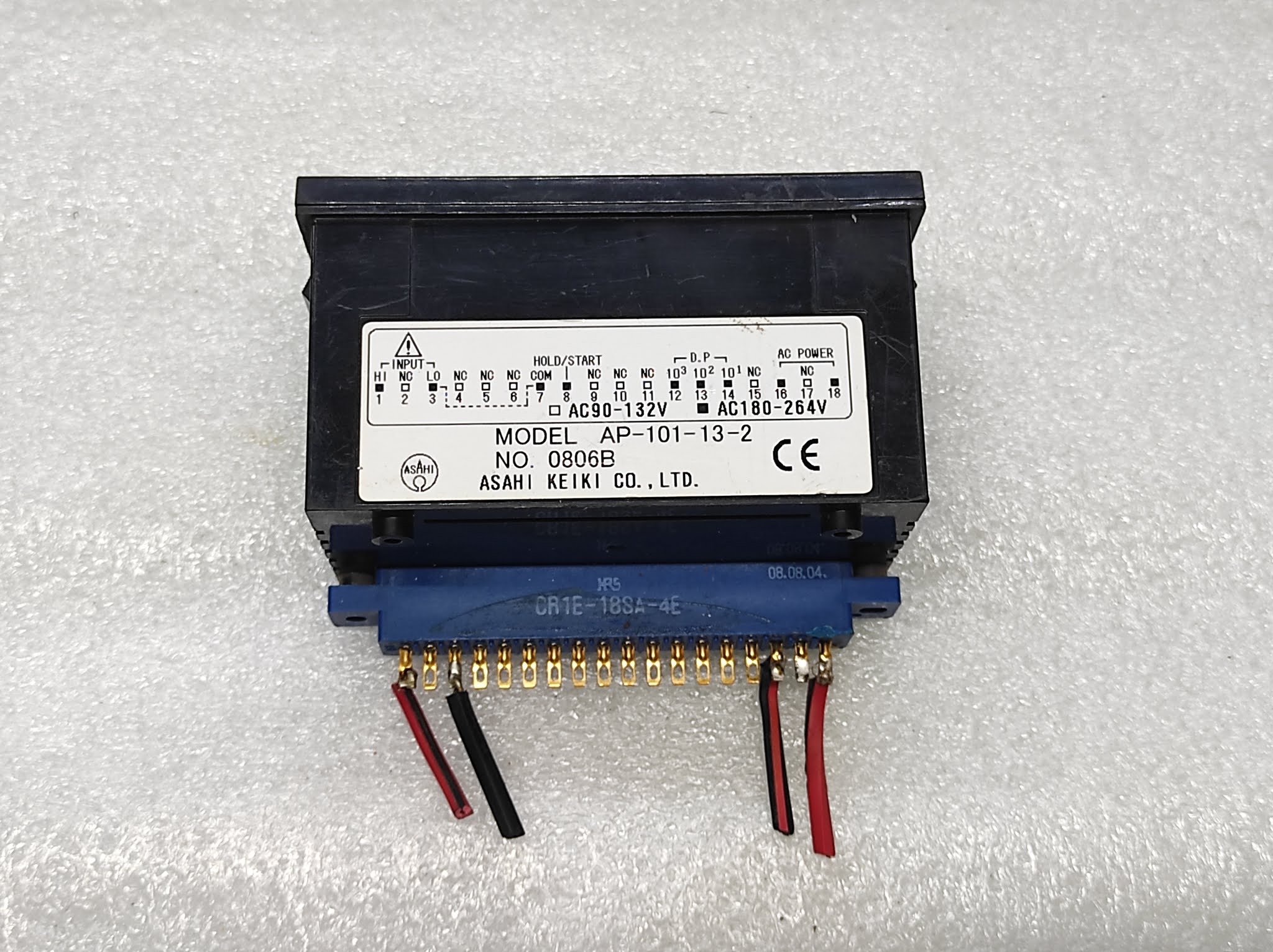 ASAHI KEIKI AP-101-13-2 DIGITAL PANEL METER 180-264V