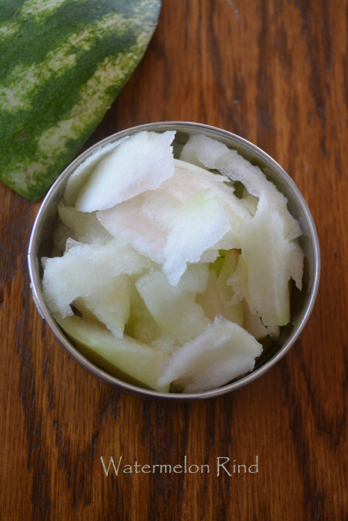 Veggie Platter: A - Z Karnataka Recipe Series ~ W for Watermelon Rind ...