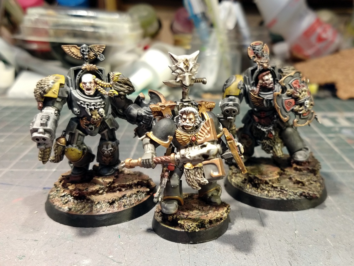 [hobby] Warhammer 40k - Wolf Guard veterans to lead my infantry