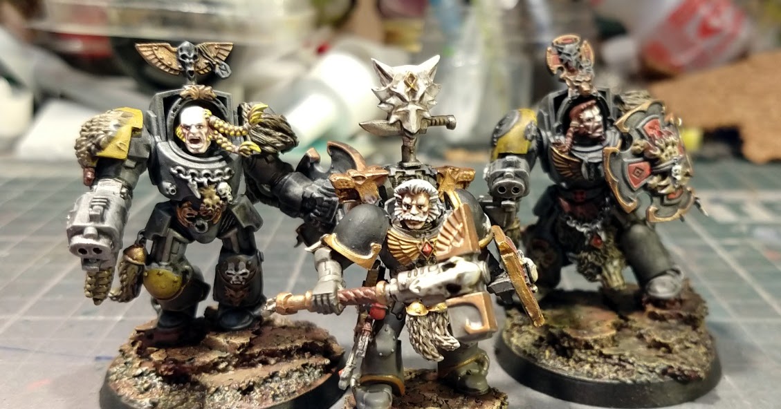 [hobby] Warhammer 40k - Wolf Guard veterans to lead my infantry