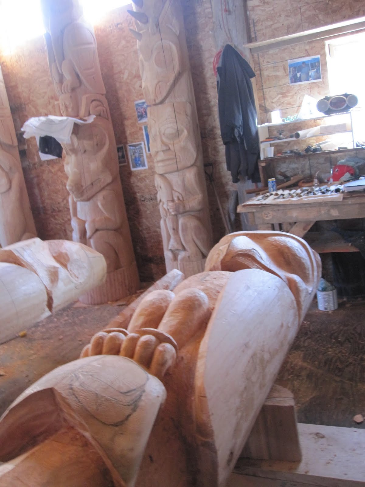 Liis's Teaching Adventures: Carving Shed