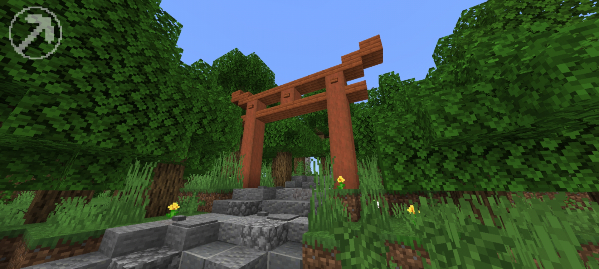 Minecraft Japanese Gate - Livingroom Sets