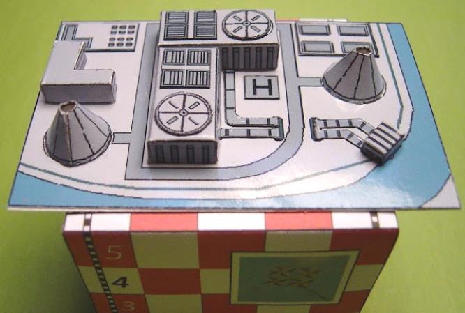 Nuclear Power Plant Paper Model