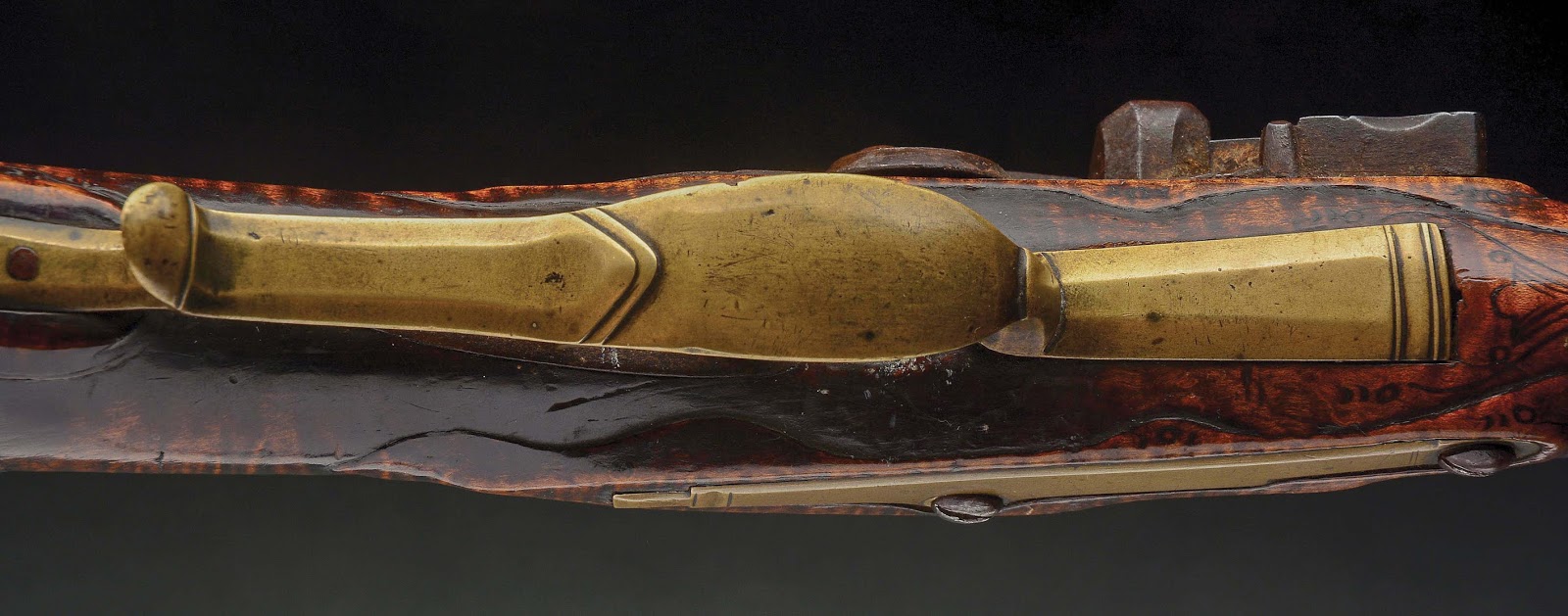 Contemporary Makers: "Lion and Lamb" Moravian Flintlock Rifle ...