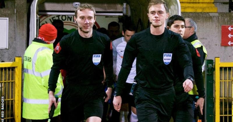 Refereeing World: Robinson – FIFA Referee at only 25