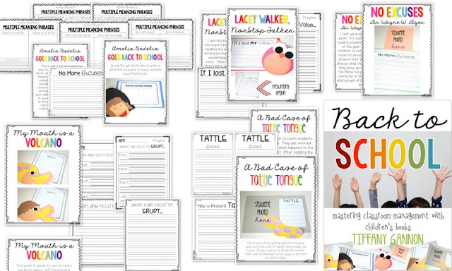 Teaching Back to School Procedures with Children's Books and ...
