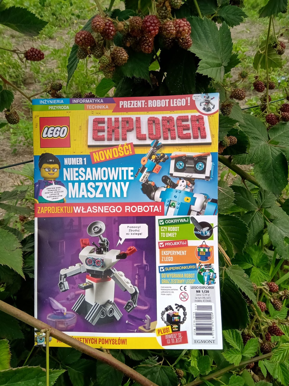 Recenzje Joanny: "LEGO Explorer. Magazyn 1/2020" tylko w EGMONT