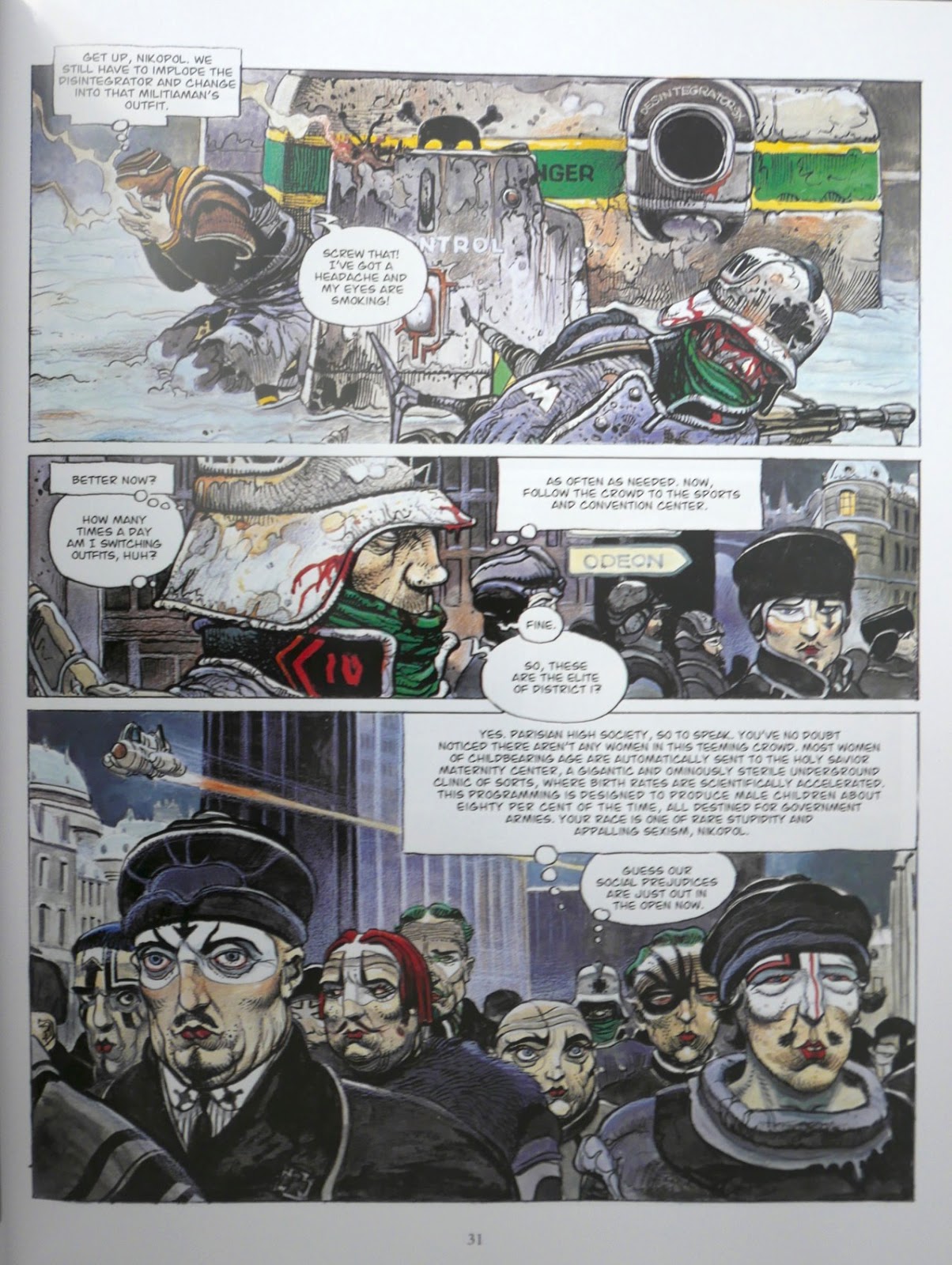 Valopolku: Enki Bilal: The Nikopol trilogy