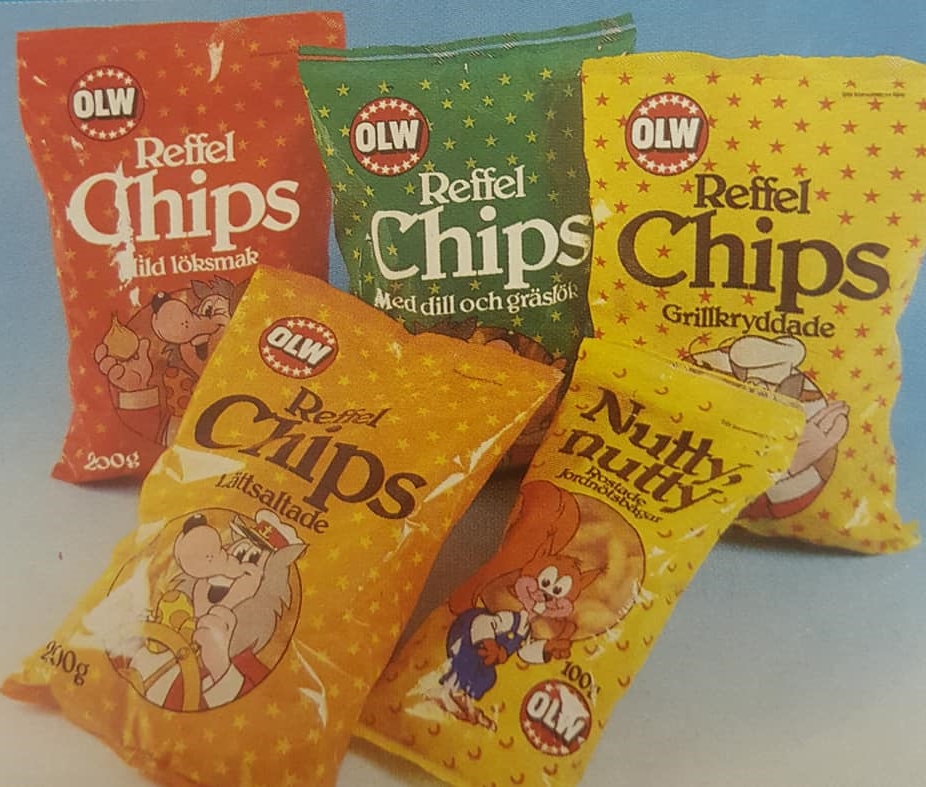 Nostalgorama: OLW chips då och sen