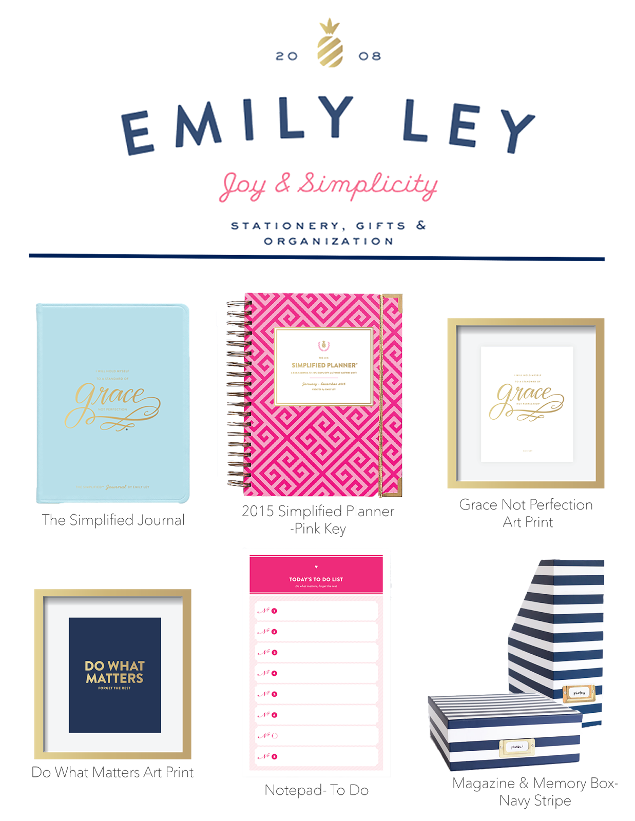 life, lemons, and vodka: Emily Ley Designs