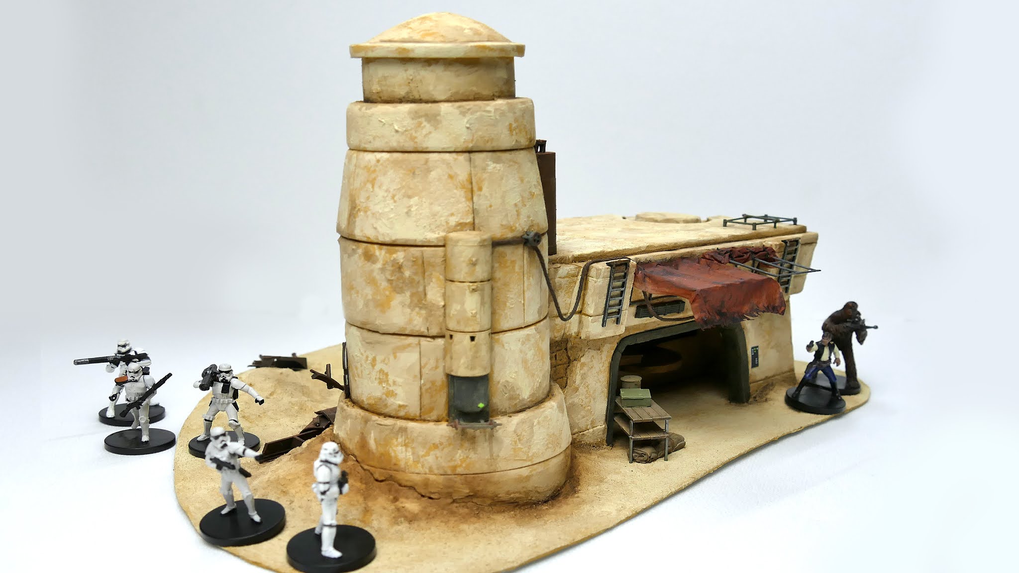 fantasy-gelaende: Star Wars/ Tabletop- Terrain/ Ein Gebäude vom ...