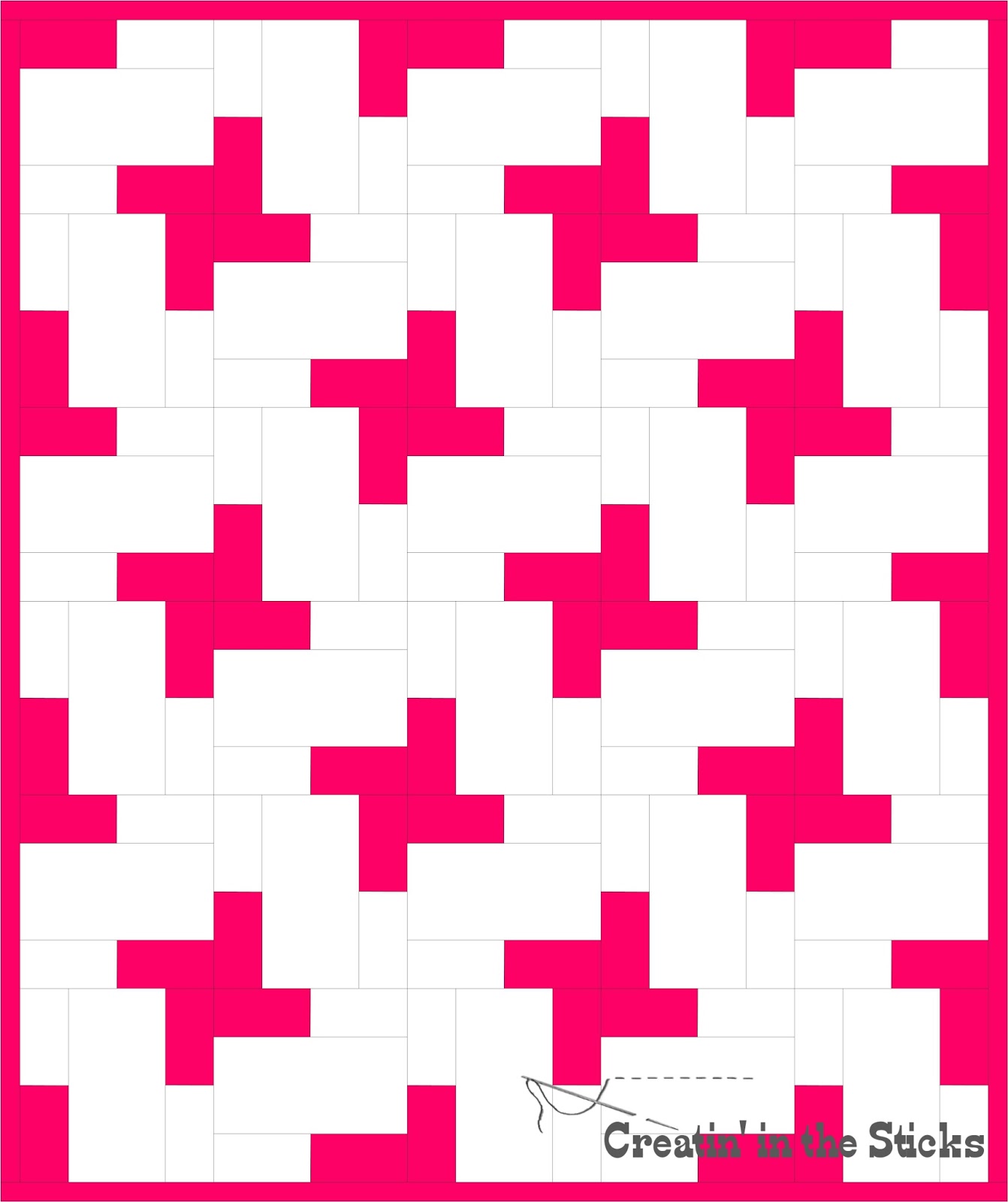 Creatin' in the Sticks: 30 Quilt Blocks in 30 Days - Block 14