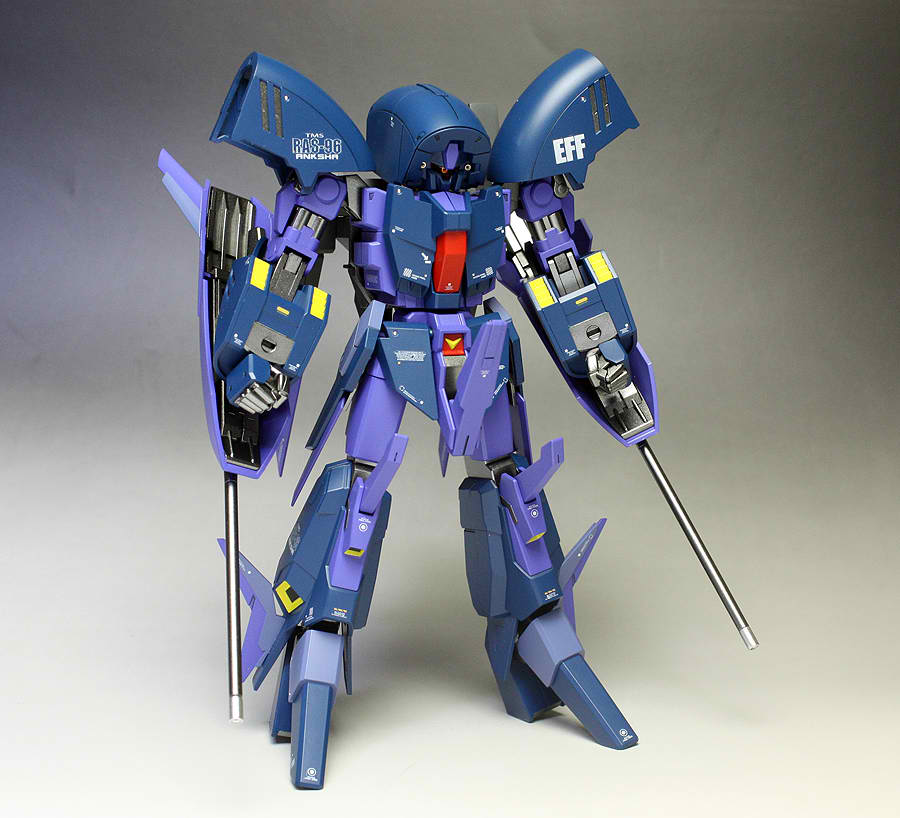 GUNDAM GUY: HGUC 1/144 RAS-96 Anksha - Painted Build #4 by zgmfxg
