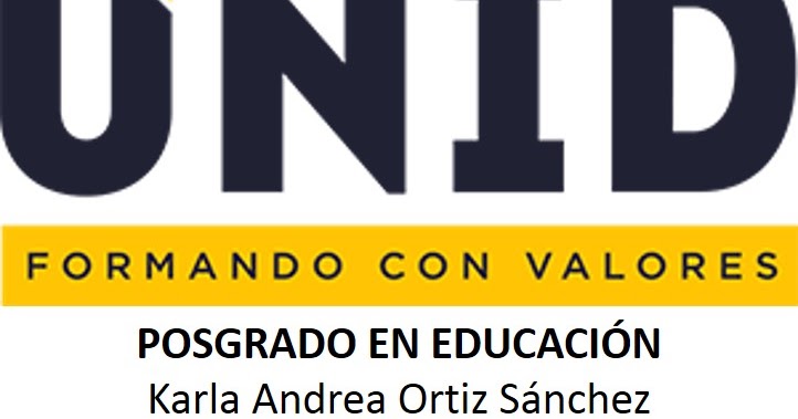 POSGRADO EN EDUCACIÓN UNID