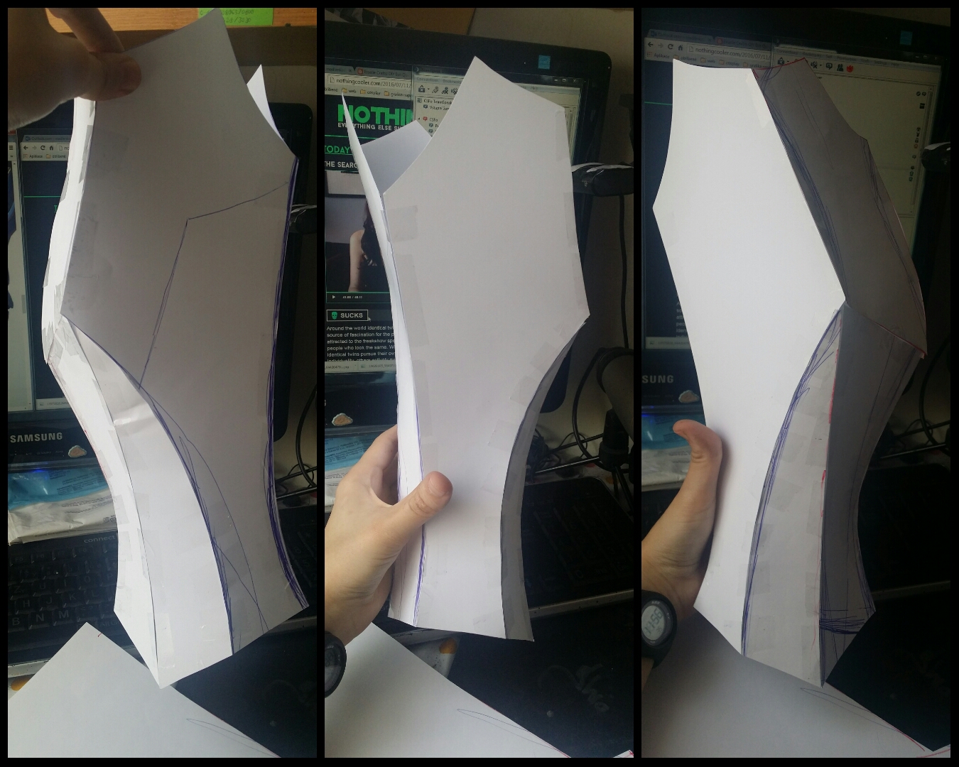 Patterning my Anubis Pharah cosplay + free patterns | Germia - gaming world