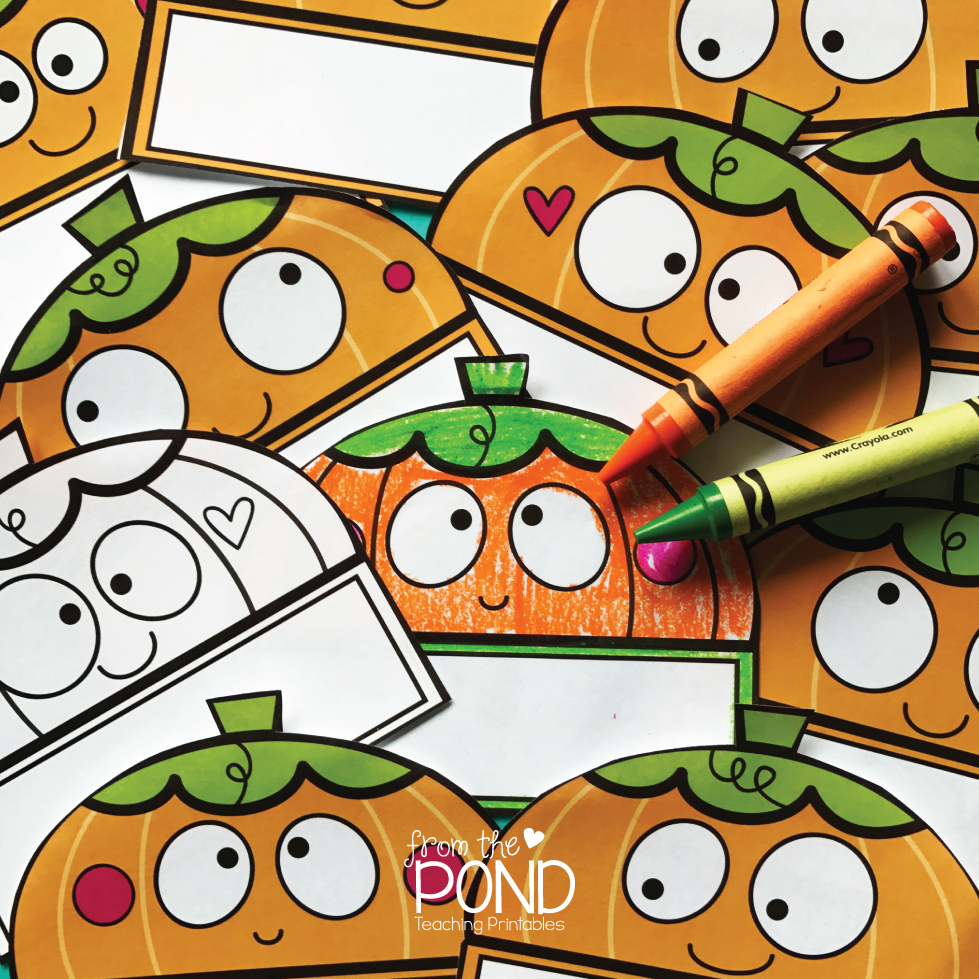 Pumpkin Labels | From the Pond