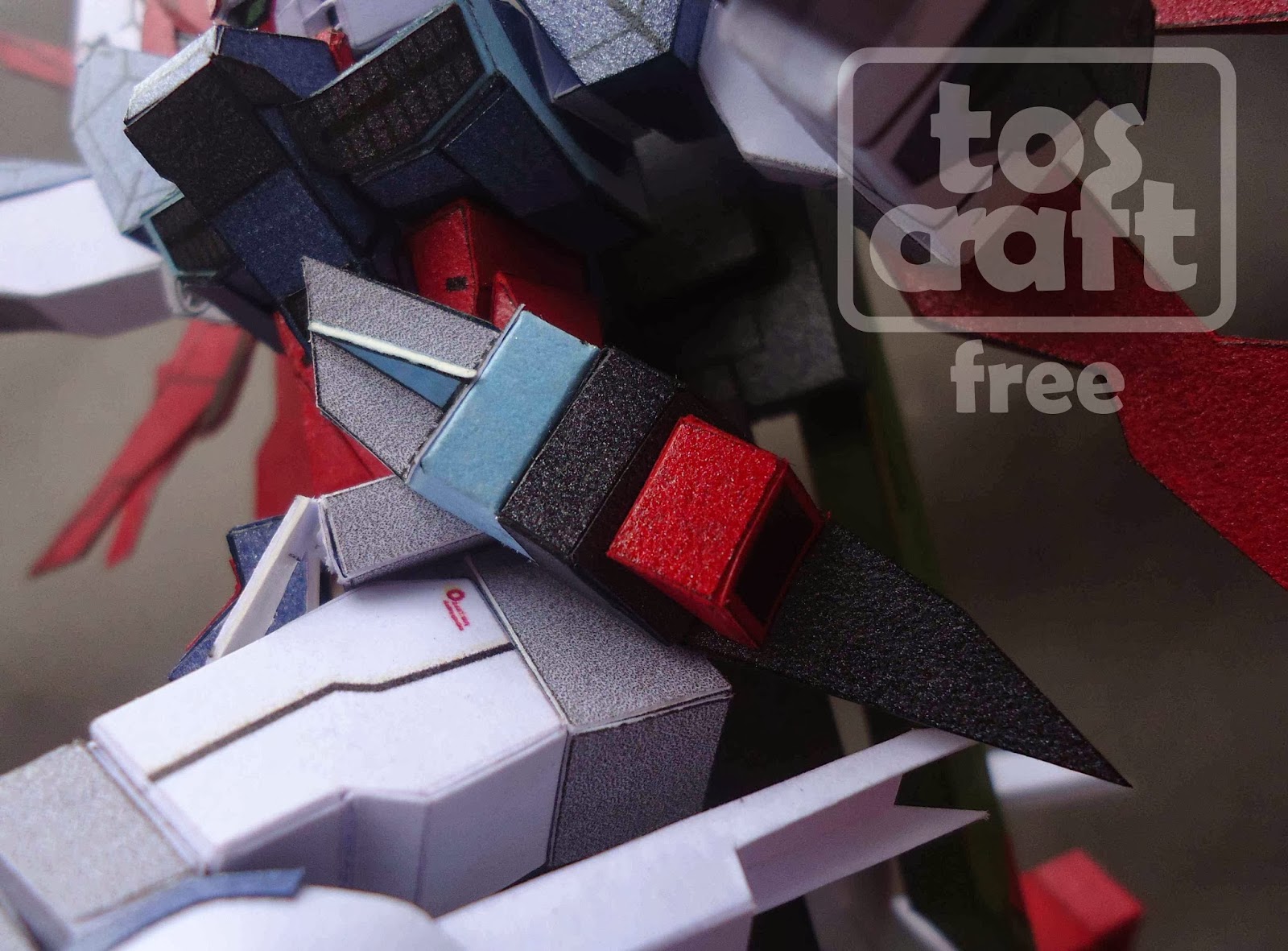 Tos-craft: DESTINY Gundam 1:144 papercraft