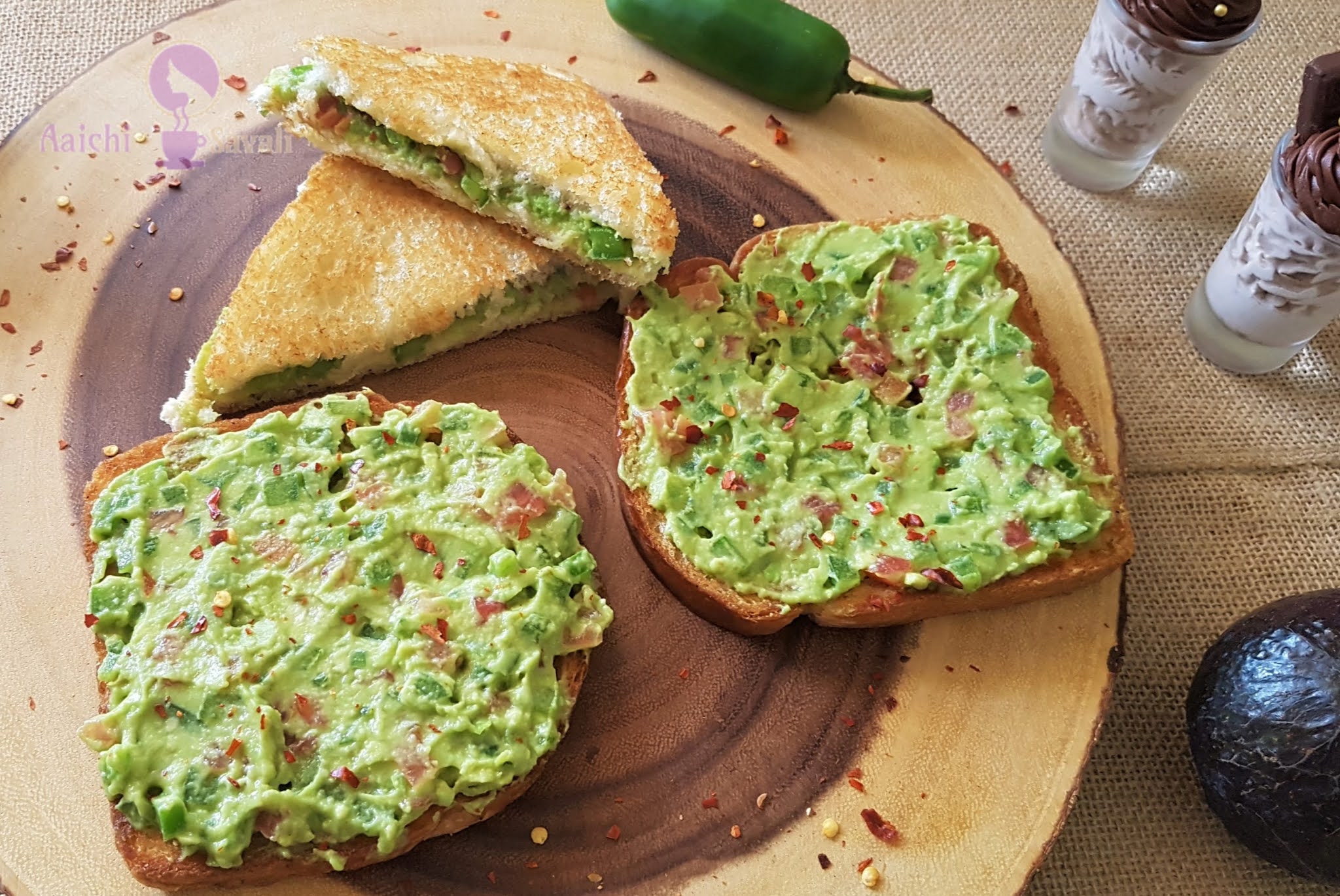 How To Make AMAZING Avocado Sandwich | Avocado Toast | Eat the Healthy ...