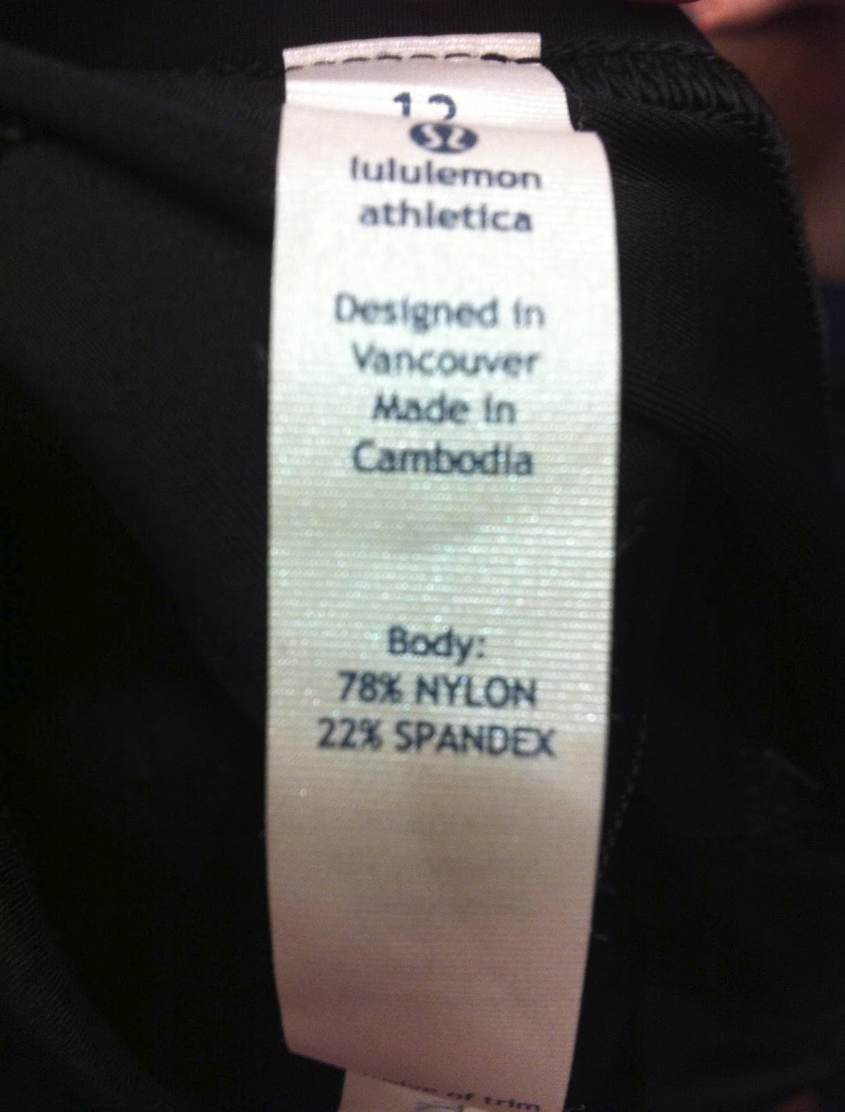 keystone lululemon address labels