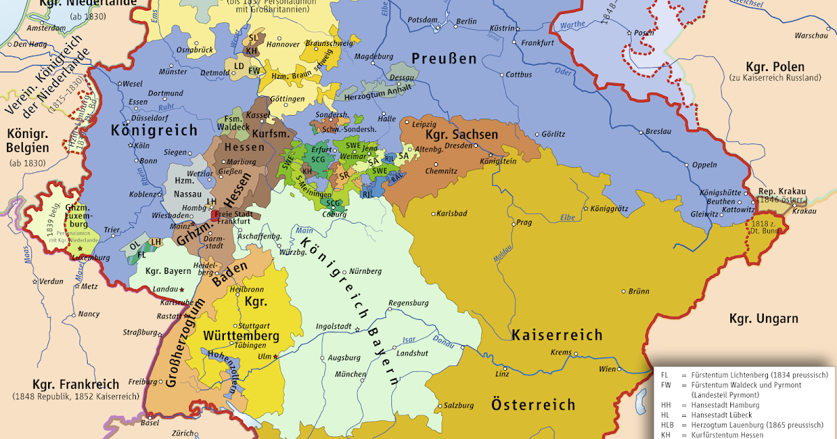 North Beach Genealogy : Which Germany Did YOUR Ancestors Come From?