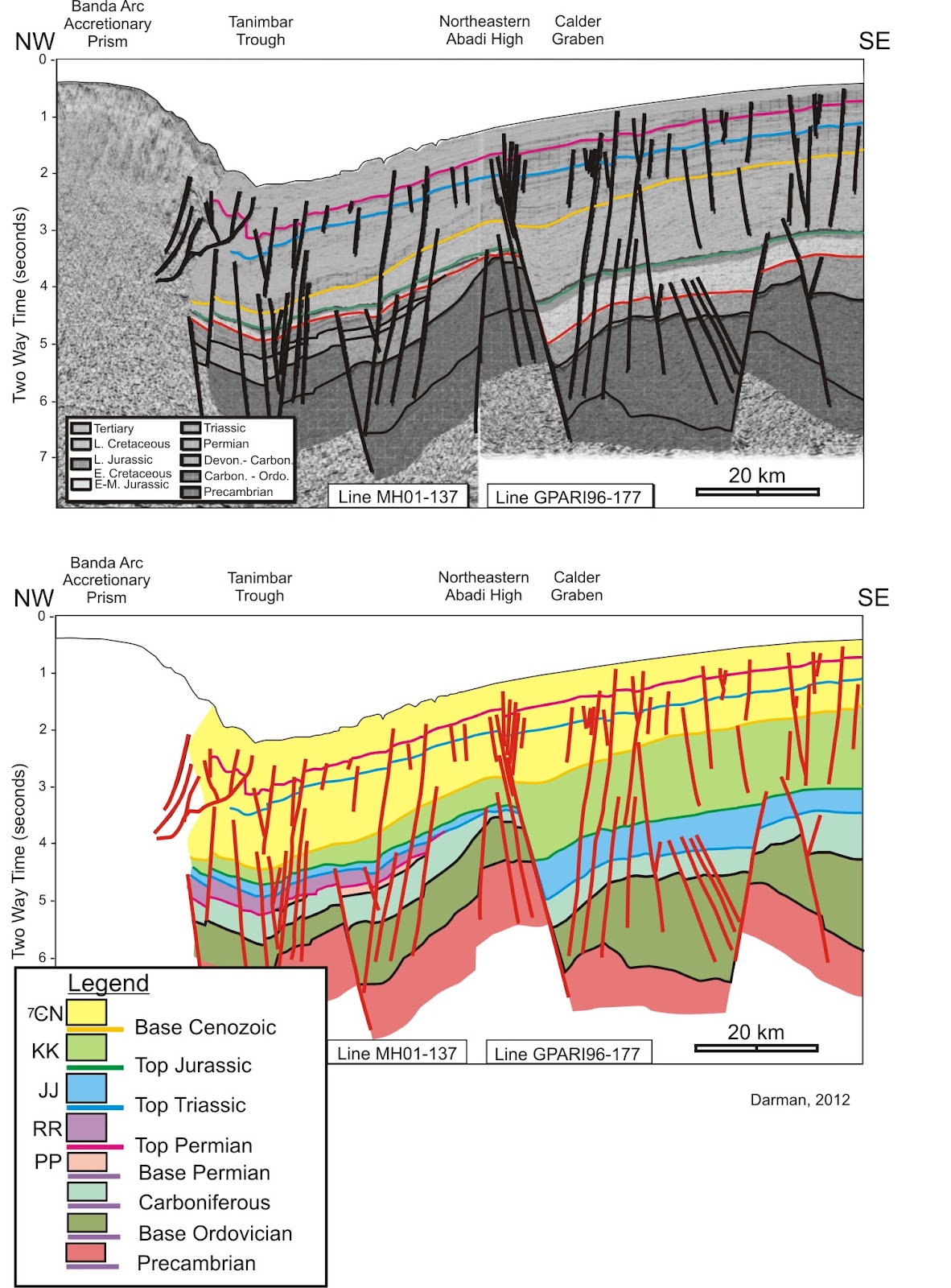 Seismic Atlas of SE Asian Basins: Timor Sea