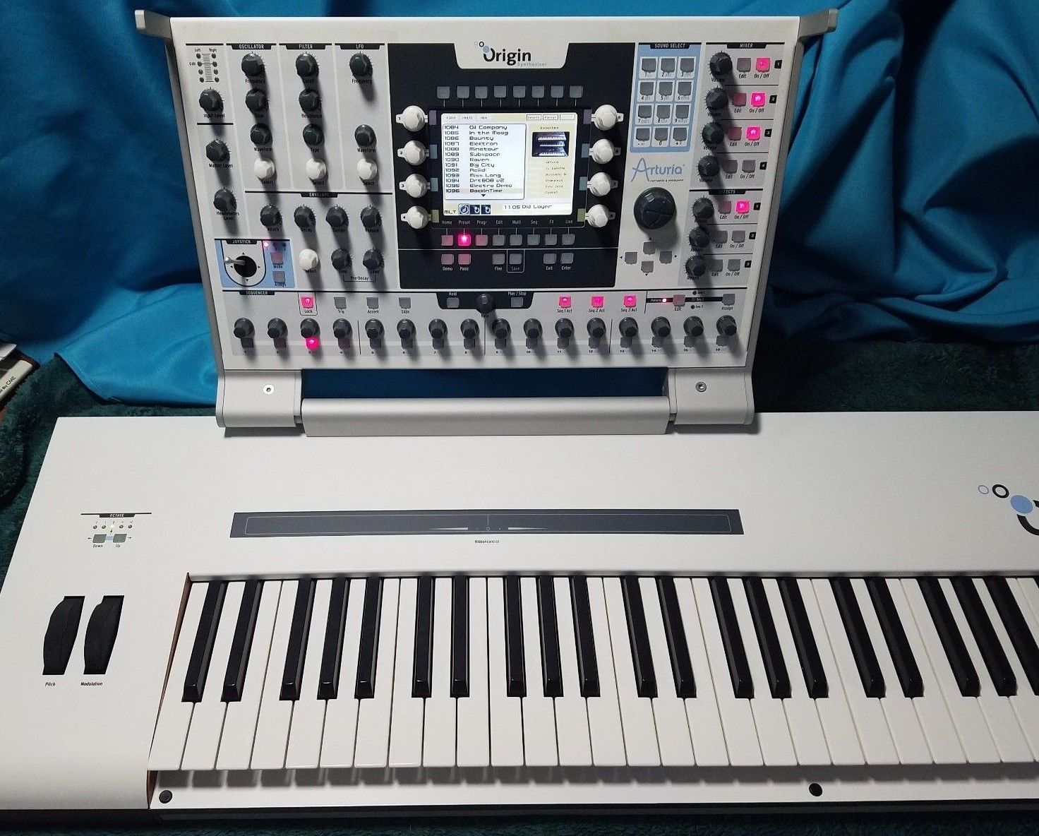 MATRIXSYNTH: Arturia Origin Keyboard Synthesizer