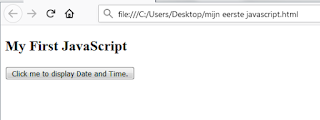 Science: Javascript voorbeelden