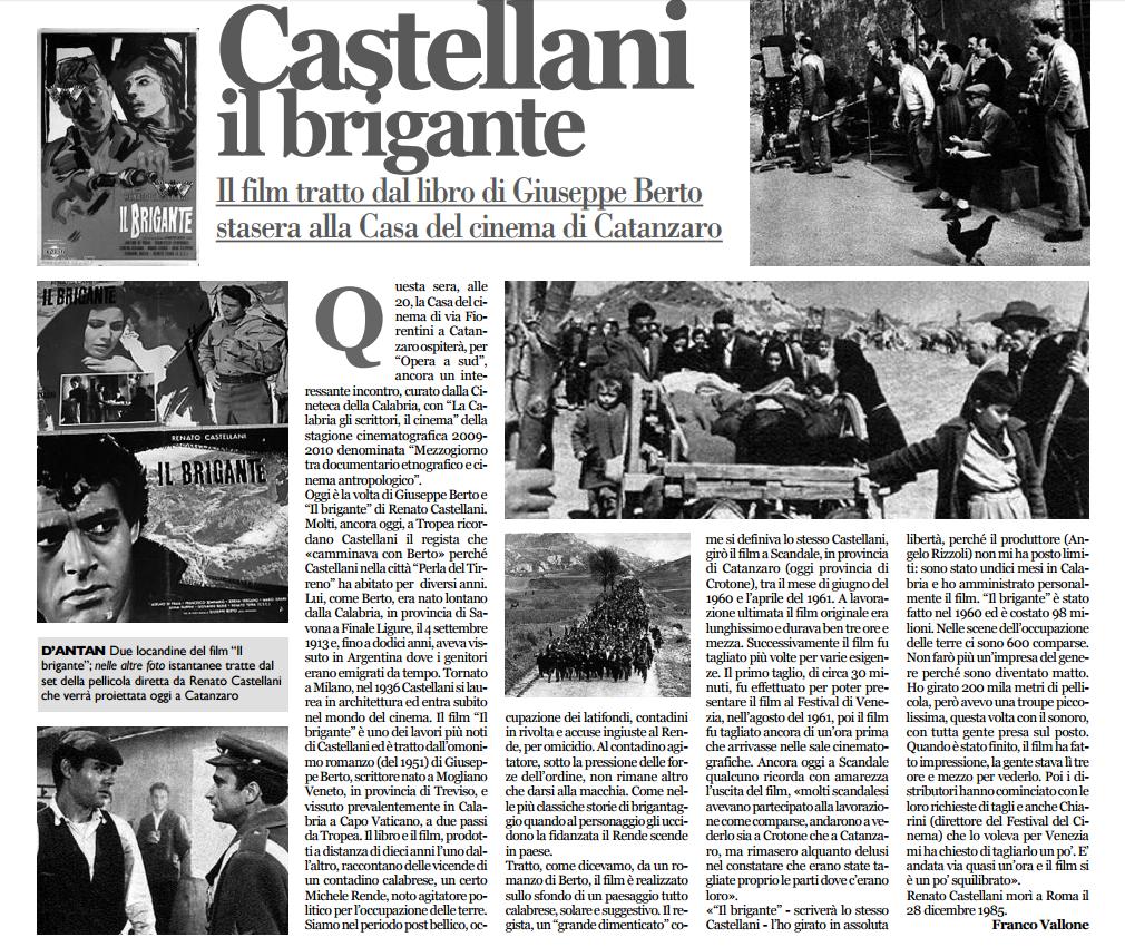 Storia di Scandale: Il Brigante