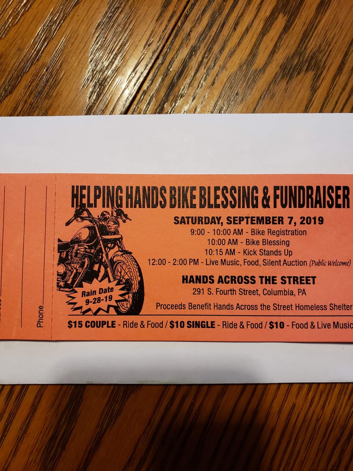 Helping Hands Bike Blessing & Fundraiser to be held Saturday, September ...