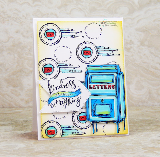 Neat Nook Creations: Mailbox themed kindness card ~ Letters For Henry